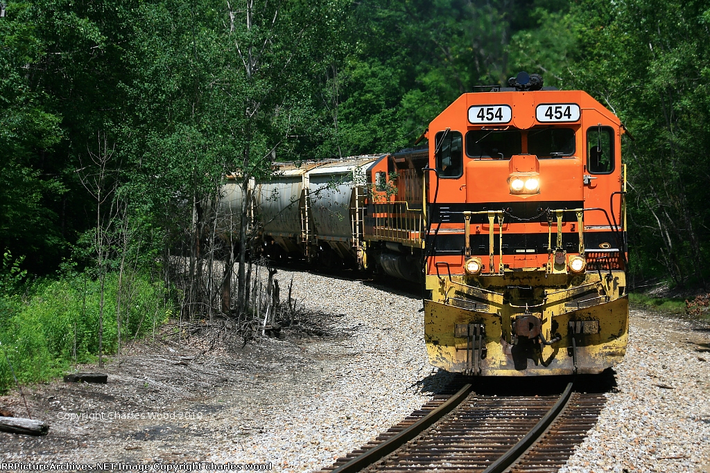 BPRR SIJB rounds the curve crawling in Notch 8